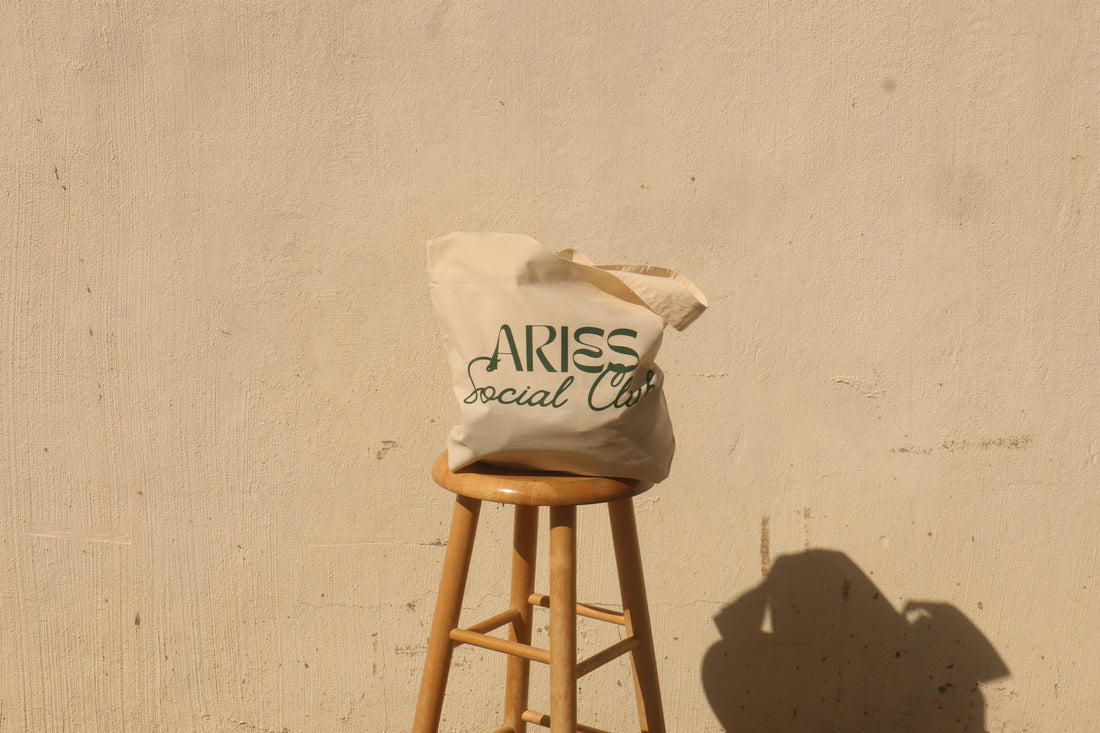 The Aries Social Club Farmers Market Tote – Astro Wastro